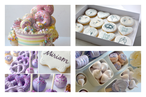 Jerusalem Cake Design Custom Cookies, Purim and Pesach Menus